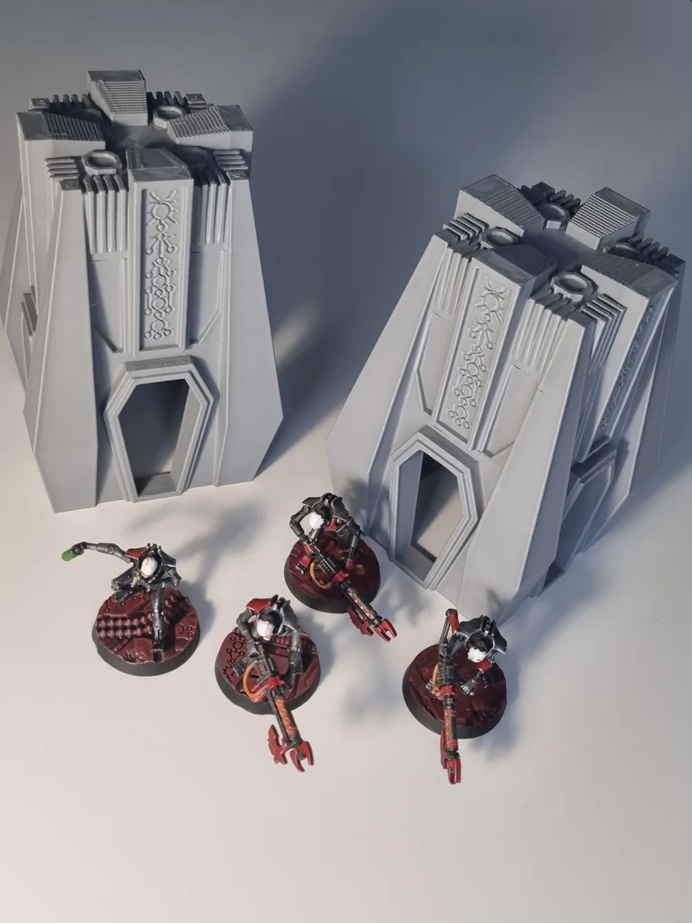 Necron Terrain Building - Free 3D Print Model - MakerWorld