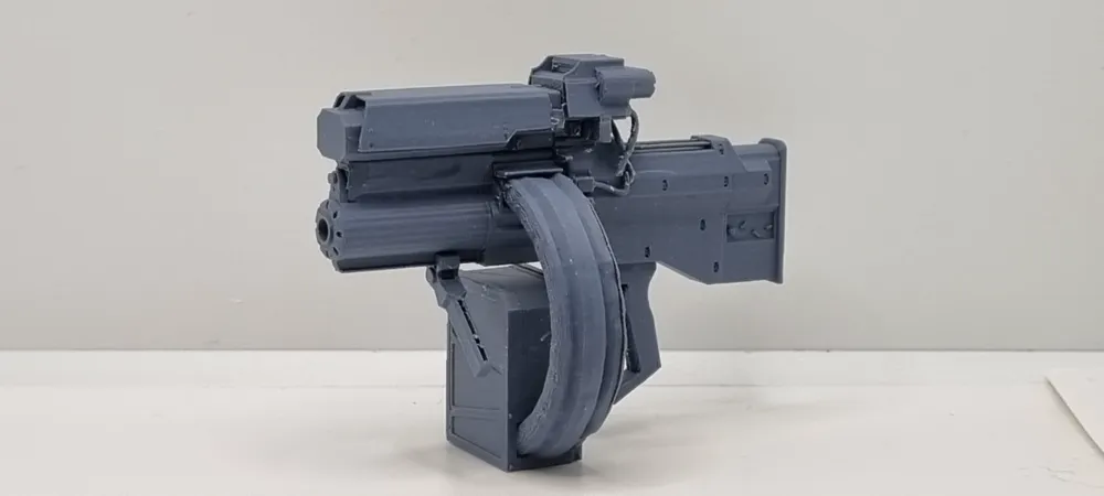Cyberpunk 2077 Militech Hercules 3AX LMG Prop by CozseyProps MakerWorld ...