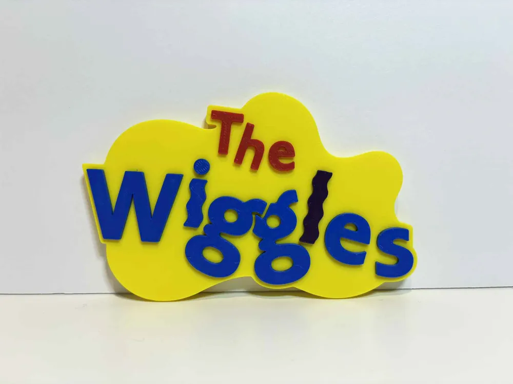 The Wiggles Logo - Free 3D Print Model - MakerWorld