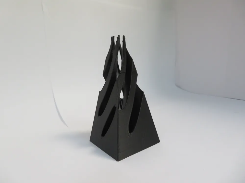 The BEST (Square Pyramid) Impossible Vortex by Master Printer - MakerWorld