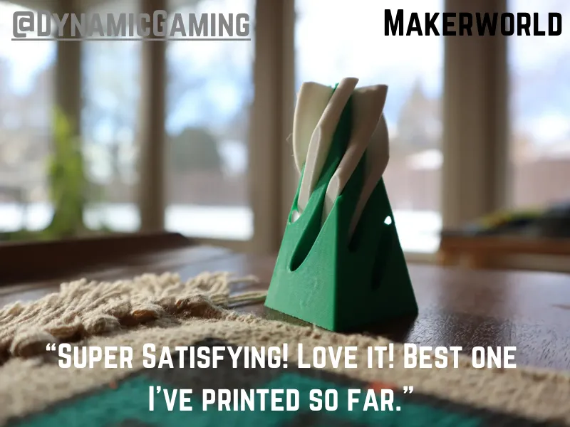 The BEST (Square Pyramid) Impossible Vortex by Master Printer - MakerWorld