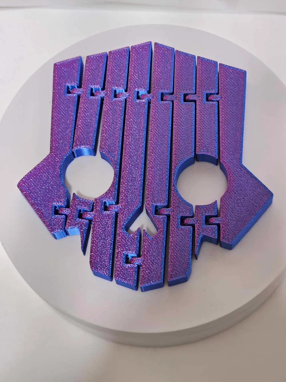 Helldivers 2 Flexi Skull by Red Feather Designs - MakerWorld