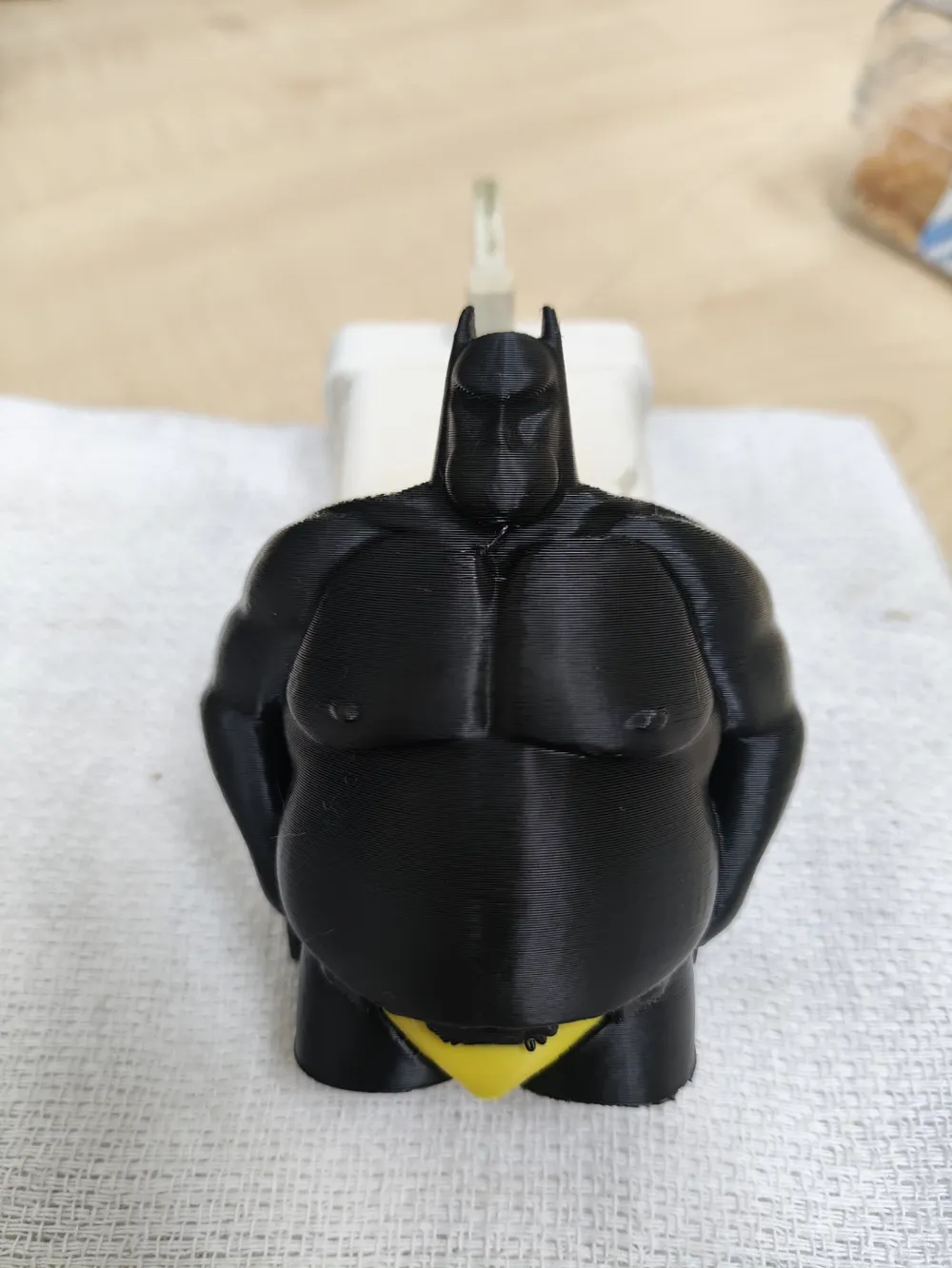 Fat Batman (Yellow Underwear) by Apizaizai MakerWorld: Download Free 3D ...