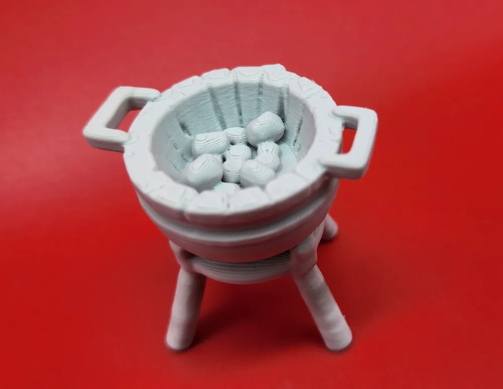 Small Iron Brazier Miniature by Triple G Workshop - MakerWorld