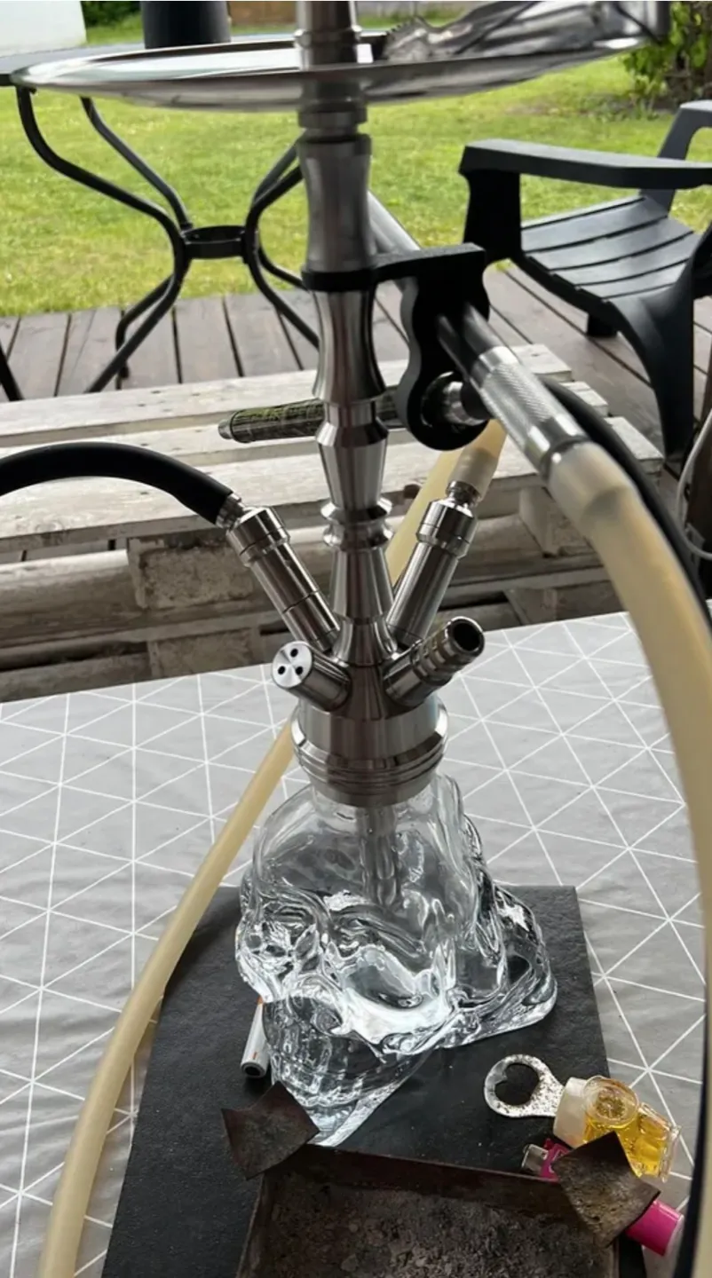 Hookah house holder pipe holder by Ceppetoswerkstatt - MakerWorld