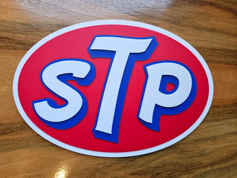 STP 3D Printed Sign by Fast3D - MakerWorld