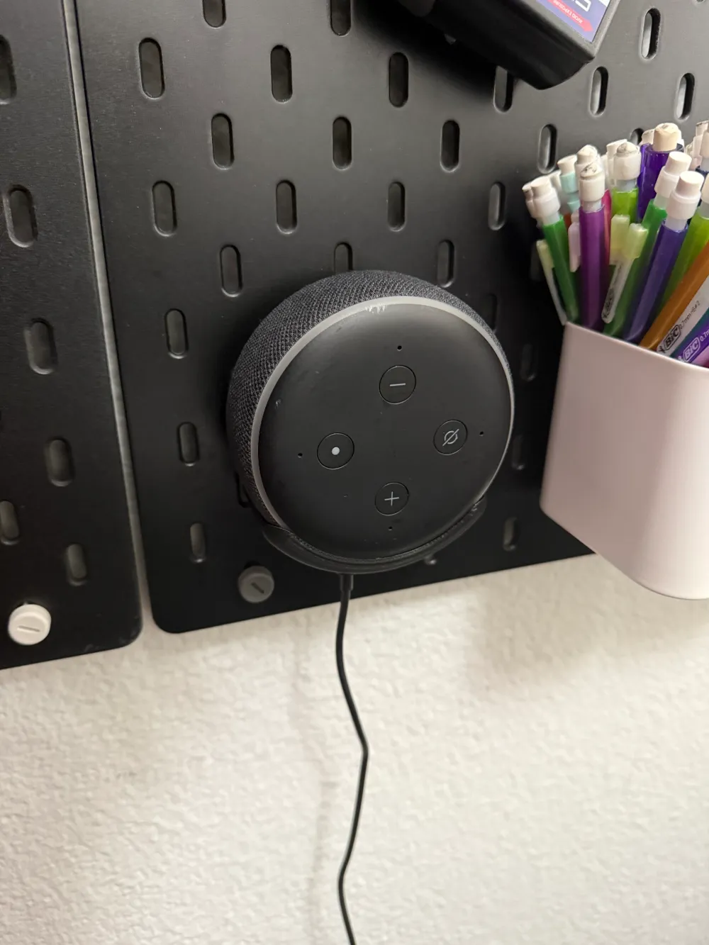 Ikea Skadis/Pegboard Alexa Echo Mount by Wikawo3d MakerWorld: Download ...