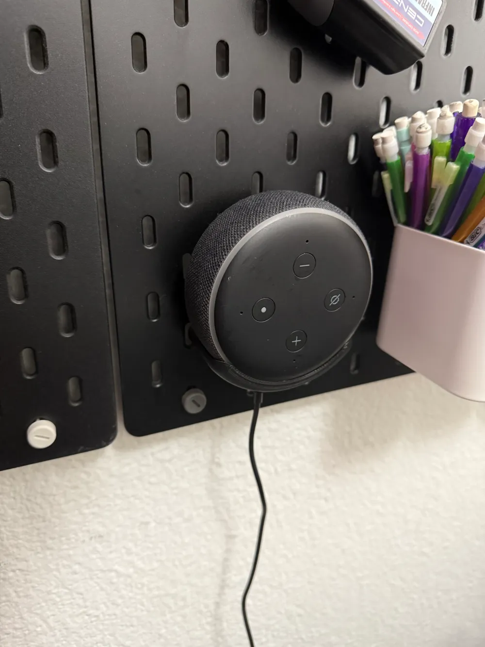 Ikea Skadis/Pegboard Alexa Echo Mount by Wikawo3d MakerWorld: Download ...