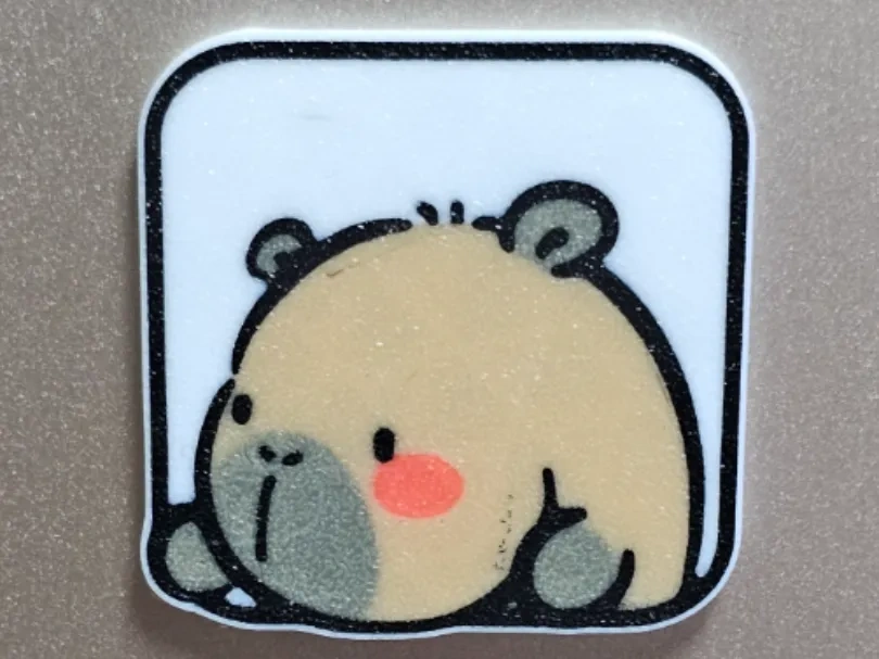 Capybara Refrigerator Magnet Set (9/24) by 狂飙di小猪 MakerWorld: Download ...