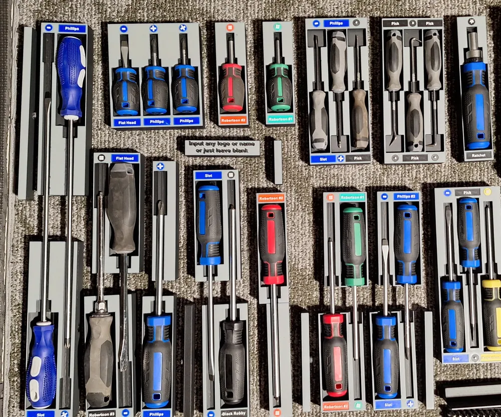 Screw Driver Modules - Free 3D Print Model - MakerWorld