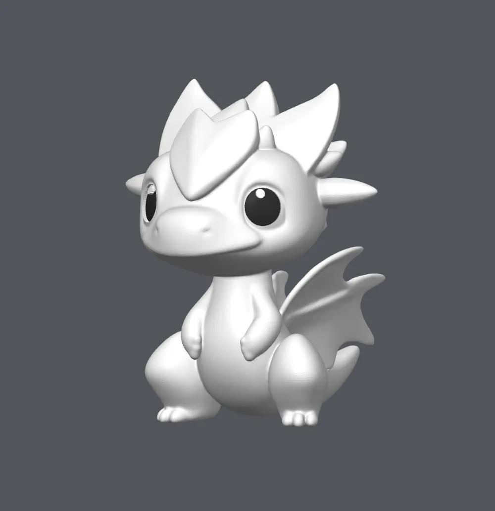 Drago the clumsy dragon by Xolarian3D - MakerWorld