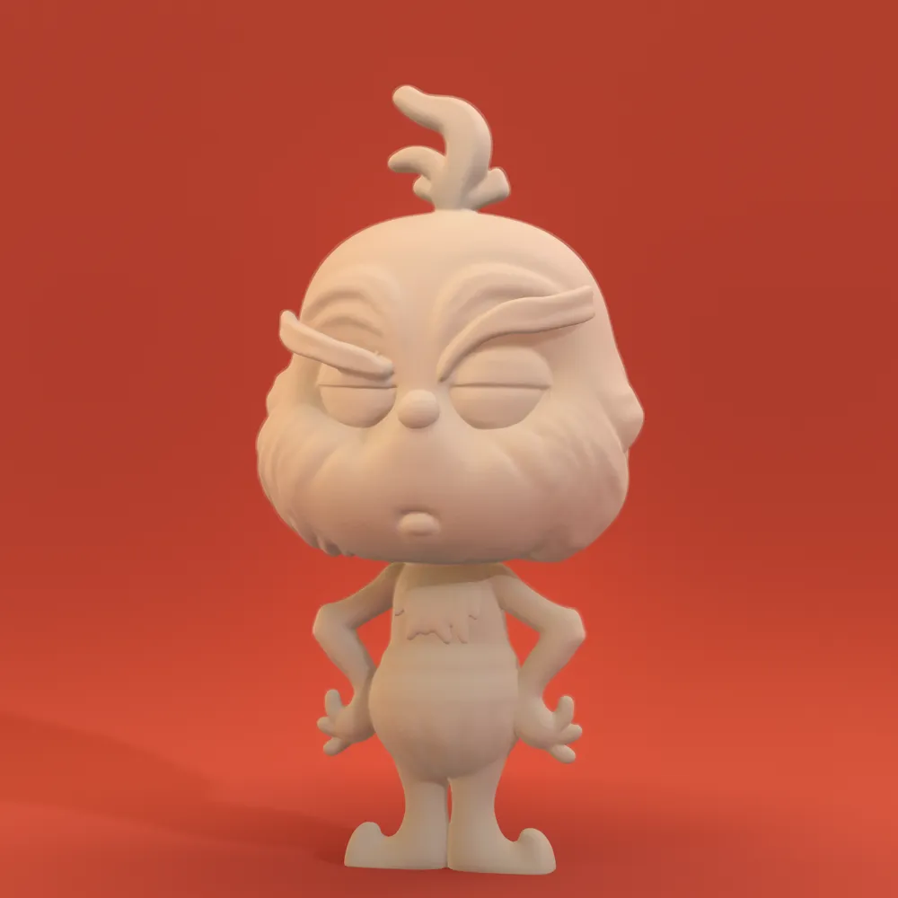 The grinch mini by HoldCtrl MakerWorld: Download Free 3D Models