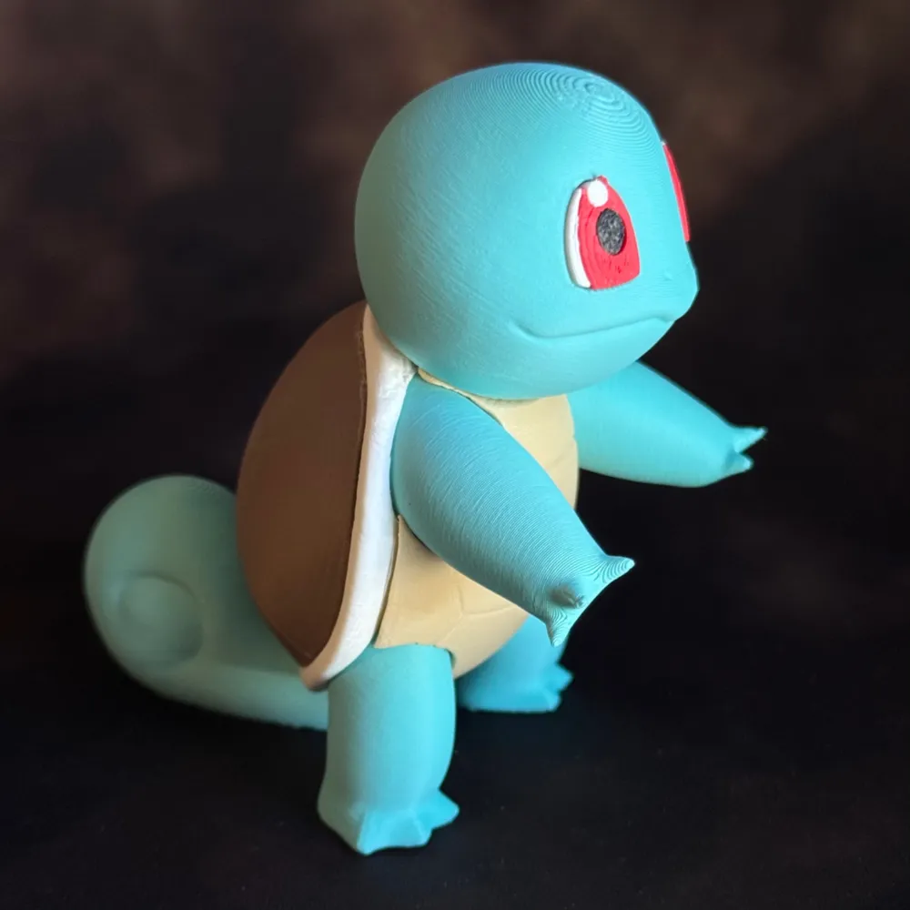 Squirtle Split Model Pokemon; Glasses Included! - Free 3D Print Model ...