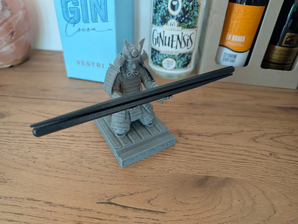 Soporte samurái para palillos y bolígrafos - Modelo de impresión 3D ...