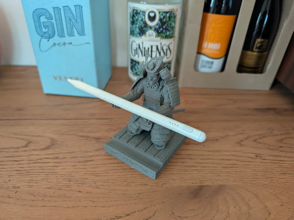 Soporte samurái para palillos y bolígrafos - Modelo de impresión 3D ...