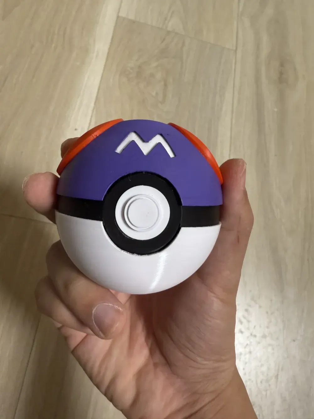 Openable Master Ball, master ball can open - Free 3D Print Model ...