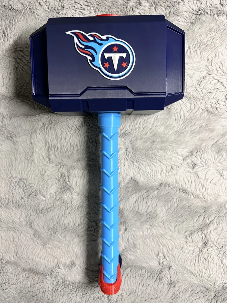 Tennessee Titans LOGO for Thor's Hammer - Free 3D Print Model - MakerWorld