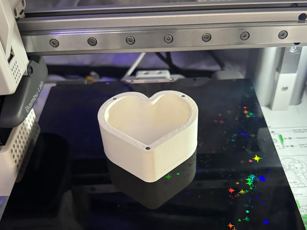 Heart box for Valentines Day | Magnetic Lid - Free 3D Print Model ...