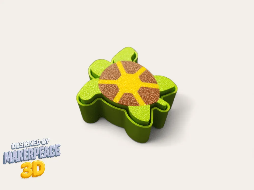 Animals - Fidget Clickers 2 (6 Cute Creatures) by MakerPeace 3D ...
