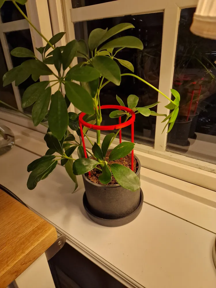 Modular Plant Support v2 - Free 3D Print Model - MakerWorld