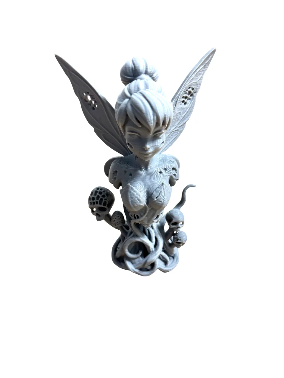 Busto de figura de hada Zombie Tinkerbell - Modelo de impresión 3D ...