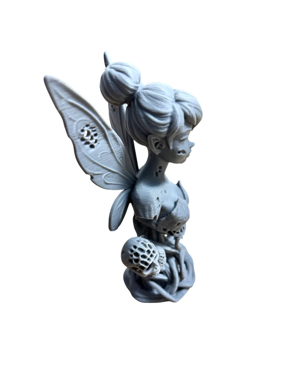 Busto de figura de hada Zombie Tinkerbell - Modelo de impresión 3D ...