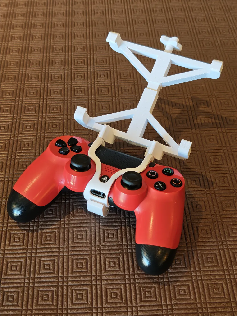 Tall & Wide Smartphone mount for PS4 (Dualshock 4) Remixed by Themi ...