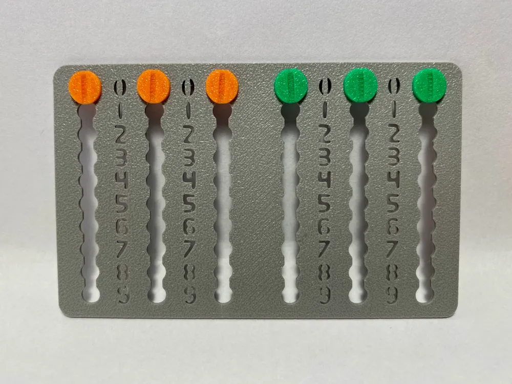 Counter Card by user_1909313227 - MakerWorld