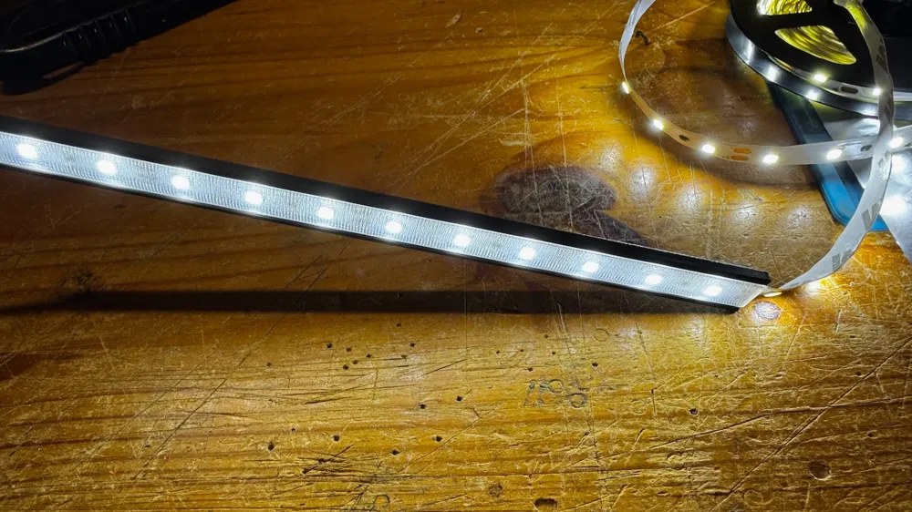 10mm led stripe profile 45 degree - Free 3D Print Model - MakerWorld