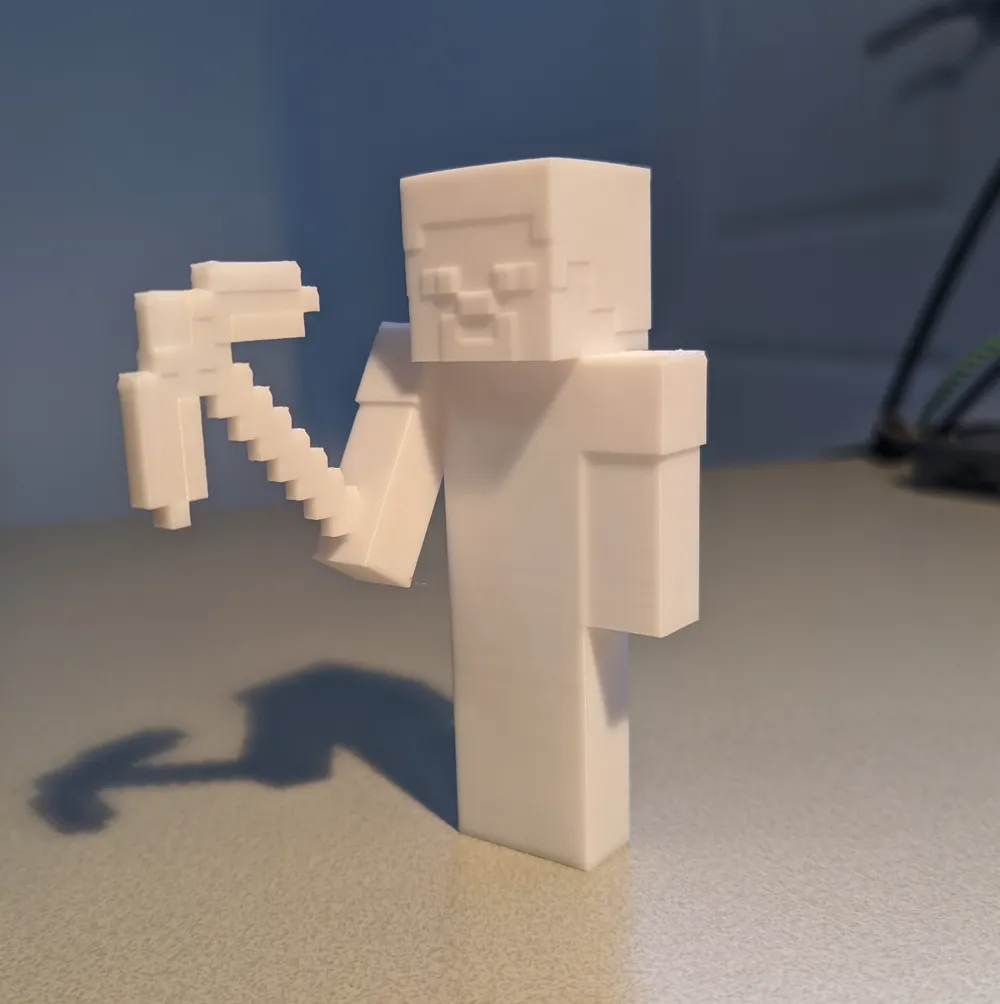 Minecraft steve by Rick219 MakerWorld: Download Free 3D Models