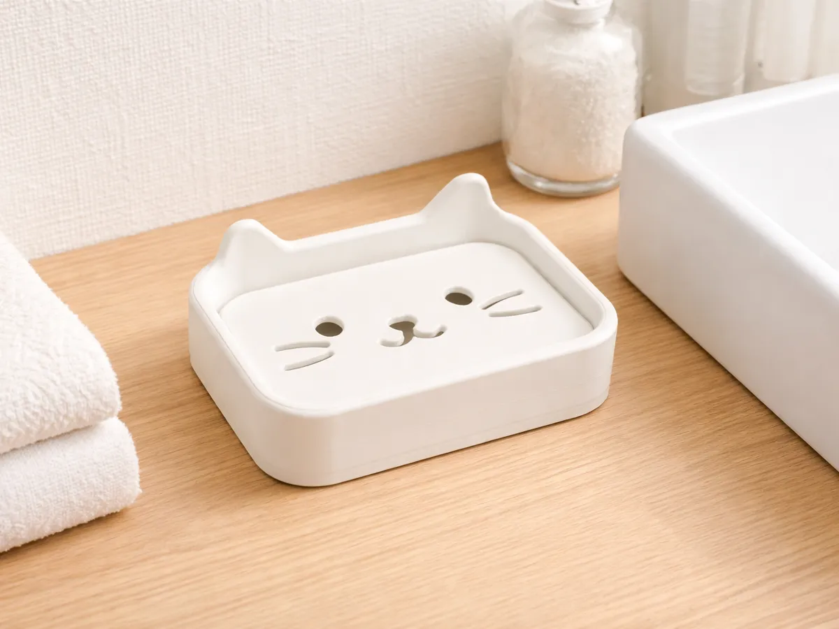 3 Small Animal Soap Trays (Q_Craft) - Free 3D Print Model - MakerWorld