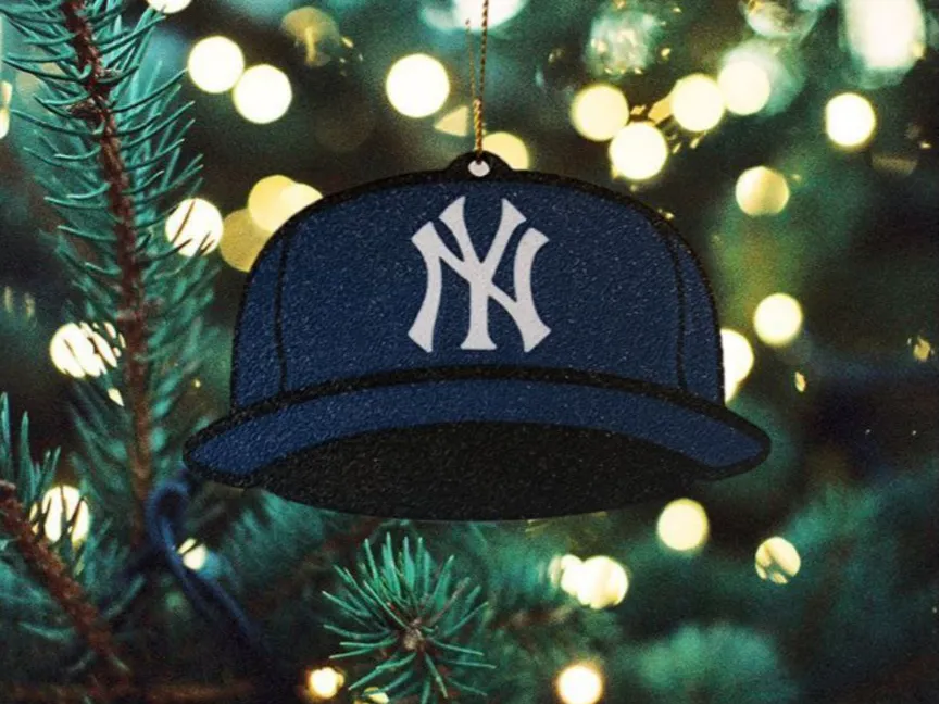 New York Yankees Baseball Hat Christmas Ornament by RS MakerWorld ...