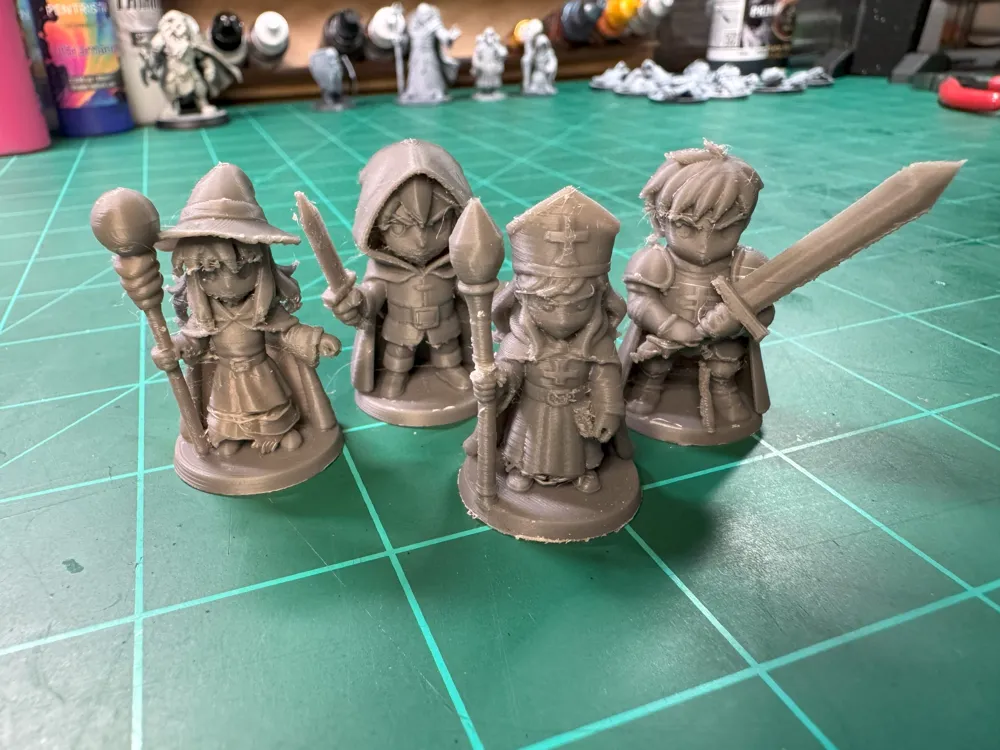 Anime DnD Party: DnD /D&D / Pathfinder Mini Anime by PlayerX MakerWorld ...