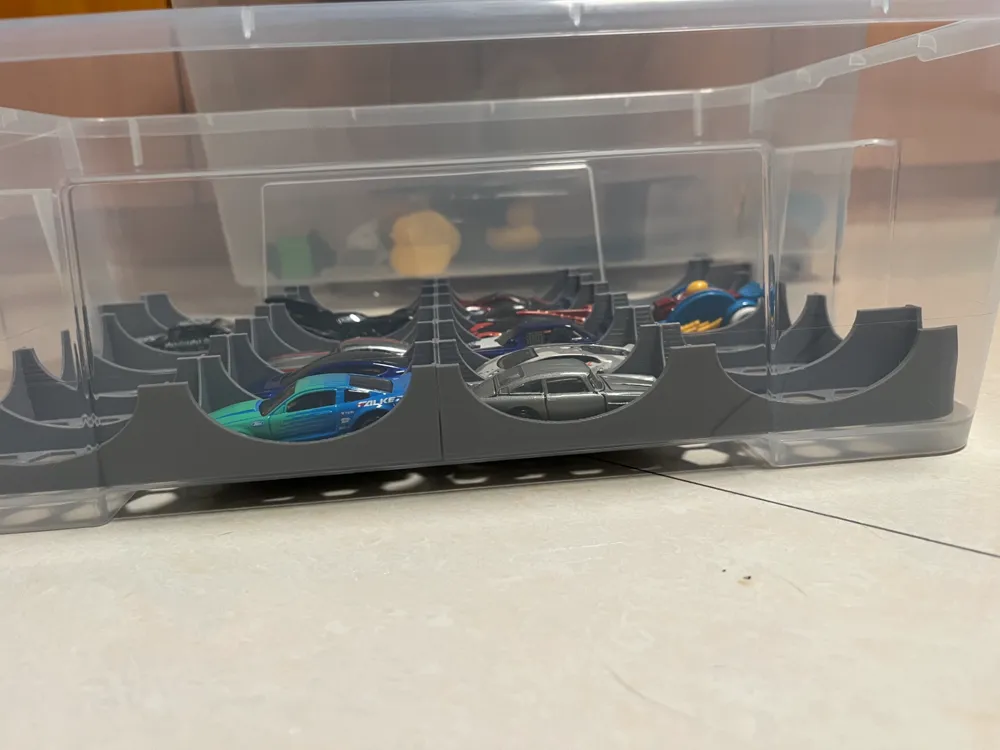 IKEA Samla 22L Hot Wheels stacking rack by warren - MakerWorld