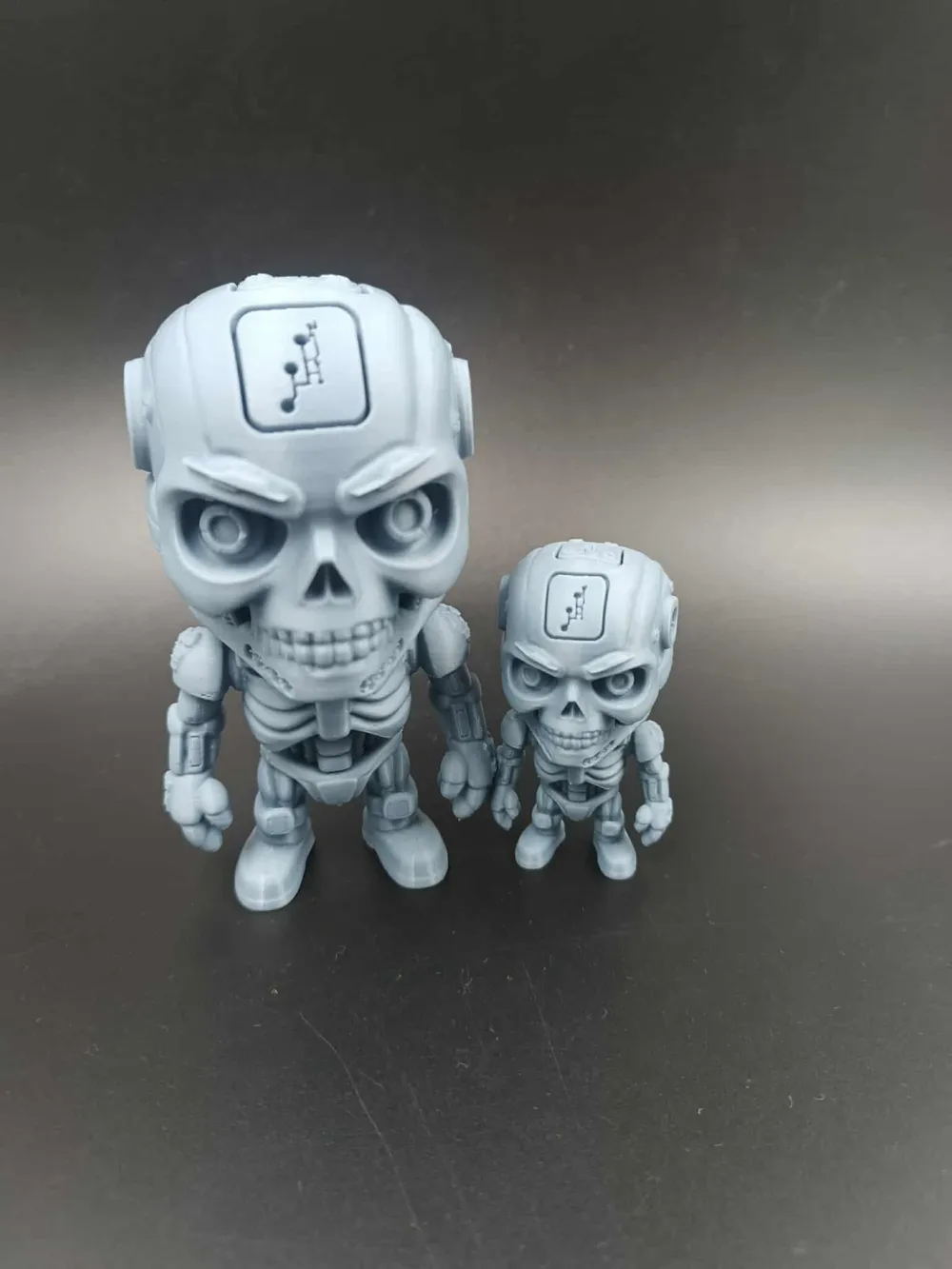 Chibi Terminator Cyborg - Robot by drakeforge3d MakerWorld: Download ...