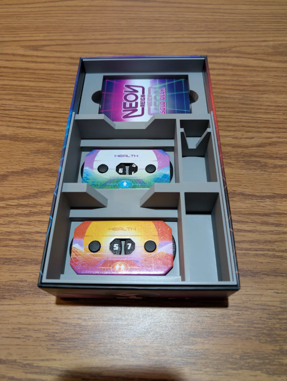 Neon Reign Deluxe Edition Insert by LilPugHugs - MakerWorld