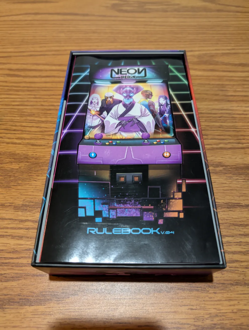 Neon Reign Deluxe Edition Insert by LilPugHugs - MakerWorld