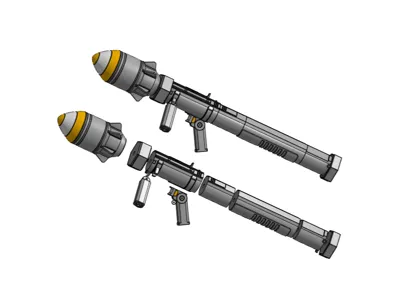 EAT-411 Leveler Helldivers 2 - Free 3D Print Model - MakerWorld
