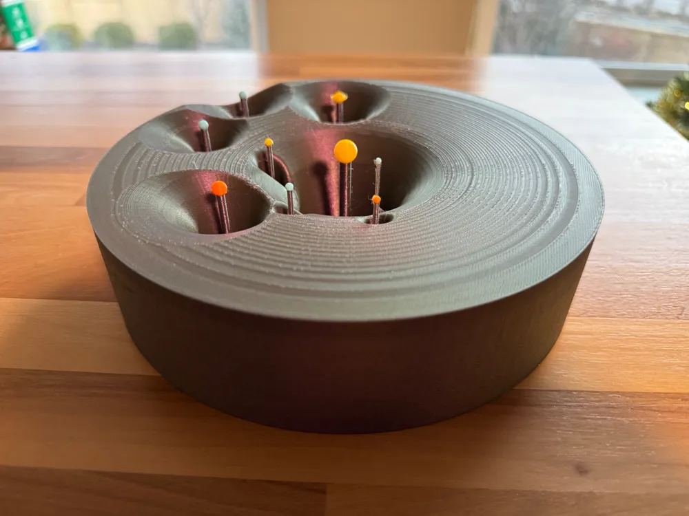 Solar System with Gravity Wells by krayt dragon MakerWorld: Download ...