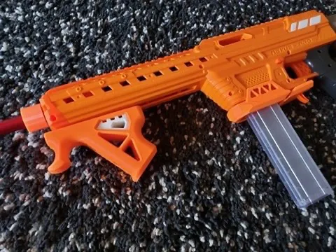 Nexus pro full slanted grip by Squeak! MakerWorld: Download Free 3D Models