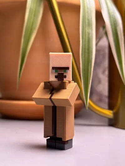 Minecraft Villager Articulated by kirimba MakerWorld: Download Free 3D ...