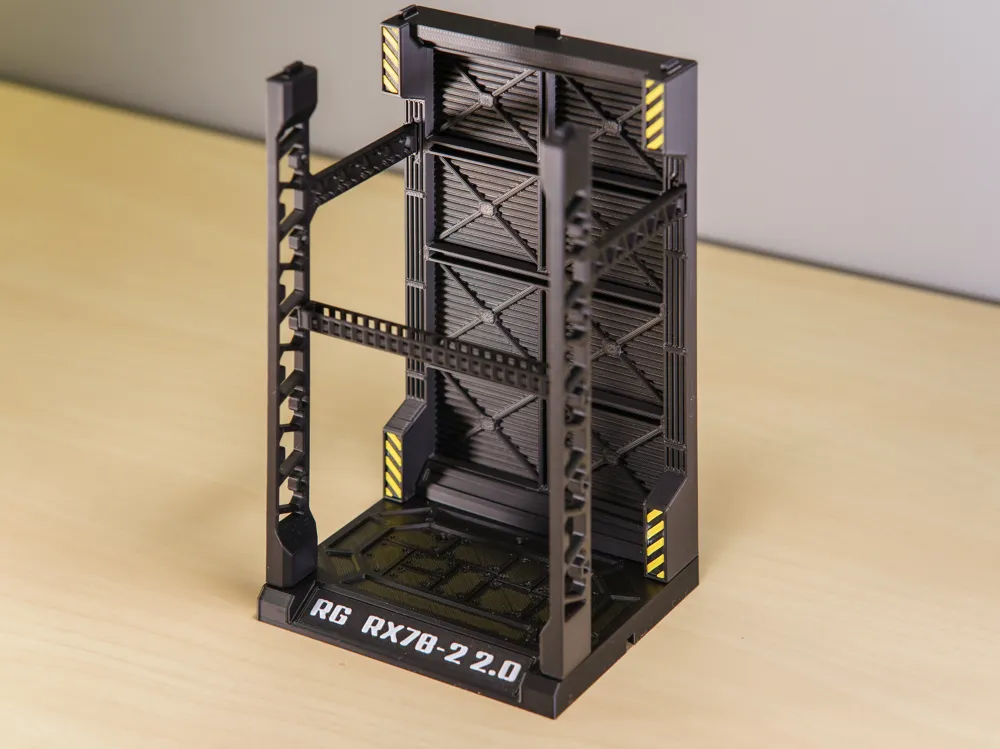 Modular Gundam Hangar - Free 3D Print Model - MakerWorld