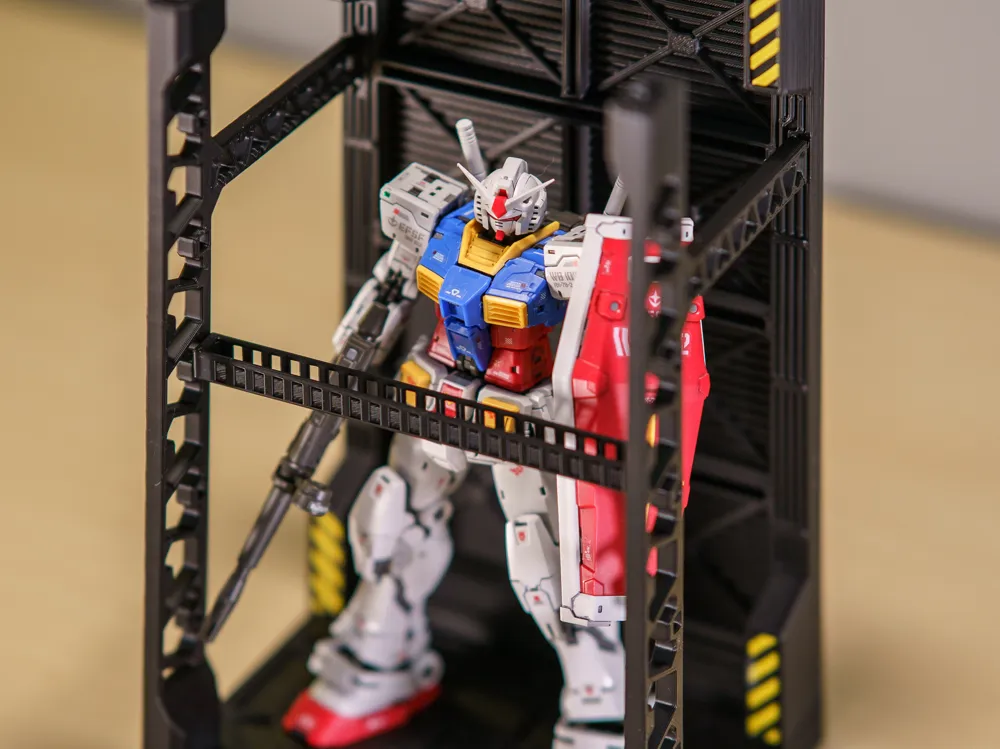Modular Gundam Hangar - Free 3D Print Model - MakerWorld