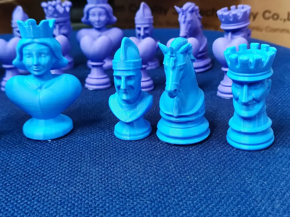 Heart Chess by Creatività in 3D MakerWorld: Download Free 3D Models