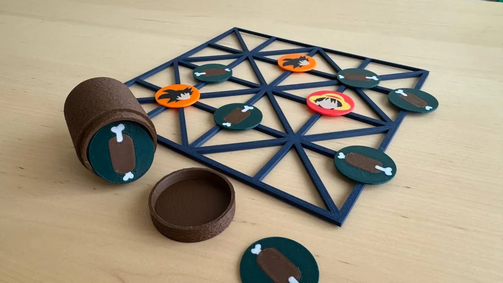 Bagh Chal (Anime Version) by Sandee Bee MakerWorld: Download Free 3D Models