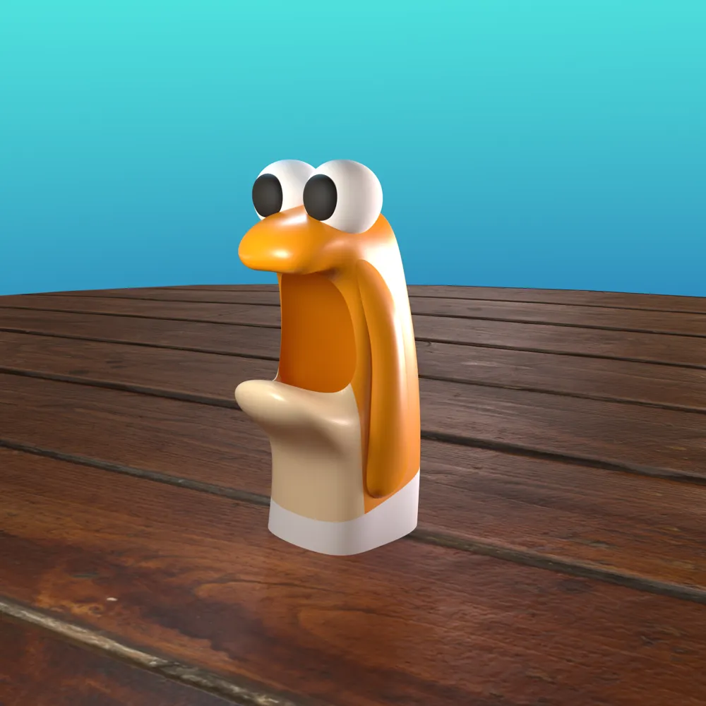 Meep Anchovy Pencil Cup - SpongeBob - Free 3D Print Model - MakerWorld