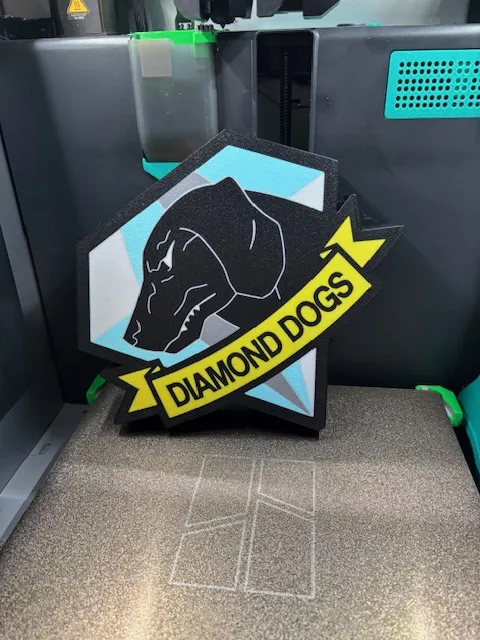 Diamond Dogs Logo - Free 3D Print Model - MakerWorld