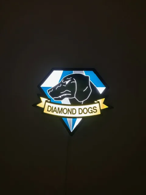 Diamond Dogs Logo by DarthFu MakerWorld: Download Free 3D Models