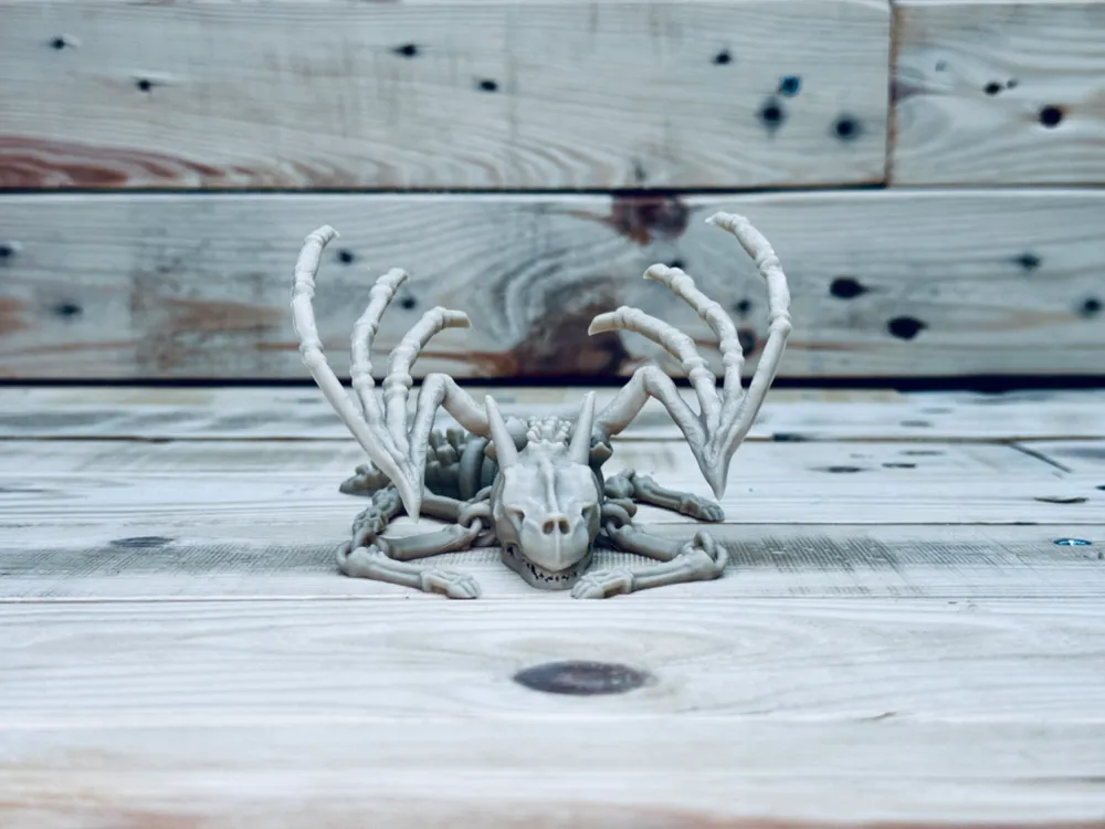 Mini Dragon Skeleton by ENIQUE3D MakerWorld: Download Free 3D Models