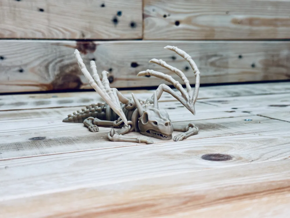 Mini Dragon Skeleton by ENIQUE3D MakerWorld: Download Free 3D Models